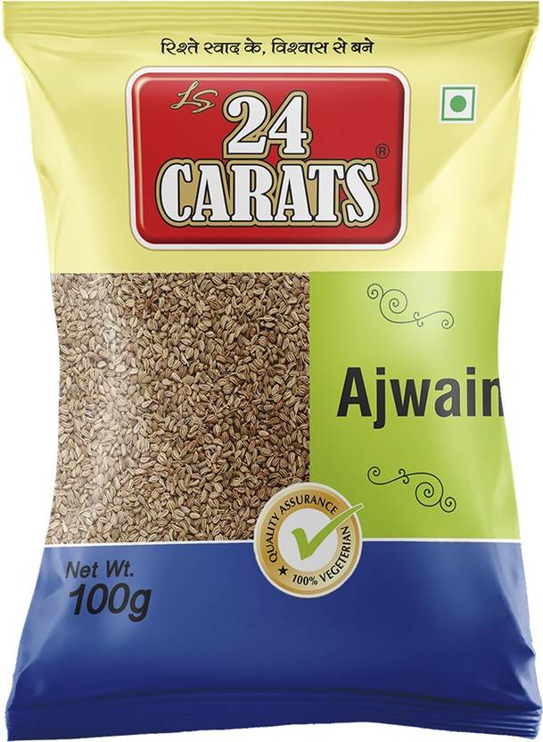 LS 24 CARATS Ajwain 100gm | Carom Seeds | Ajamo | Ajma Price in India ...