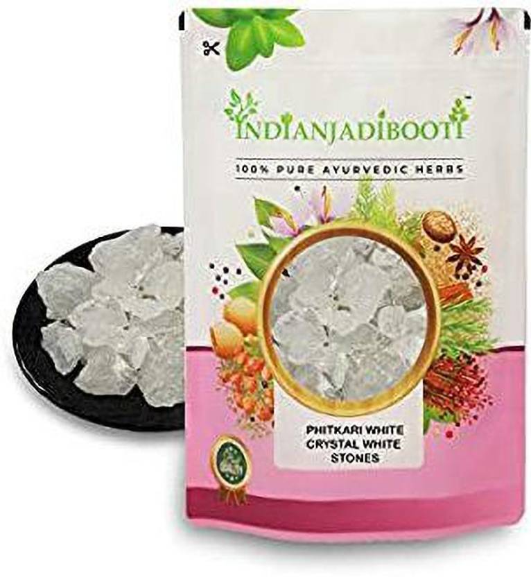 IndianJadiBooti Pure White Fitkari Phitkari Alum, 400 Grams Pack Price ...