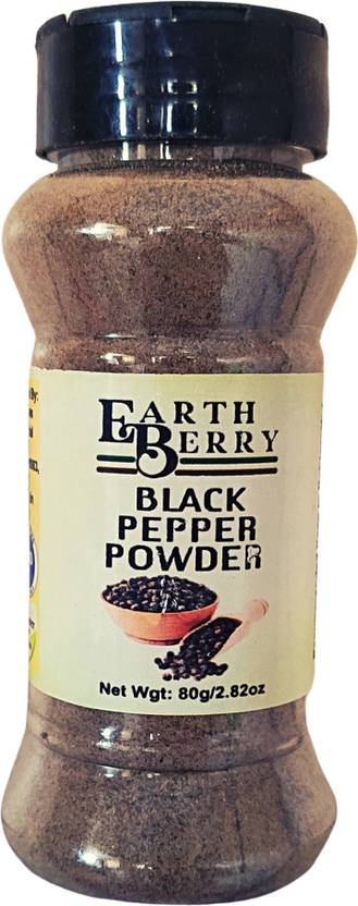 EARTH BERRY Black Pepper Powder Hand Crafted Kali Miri Powder 80g Price ...