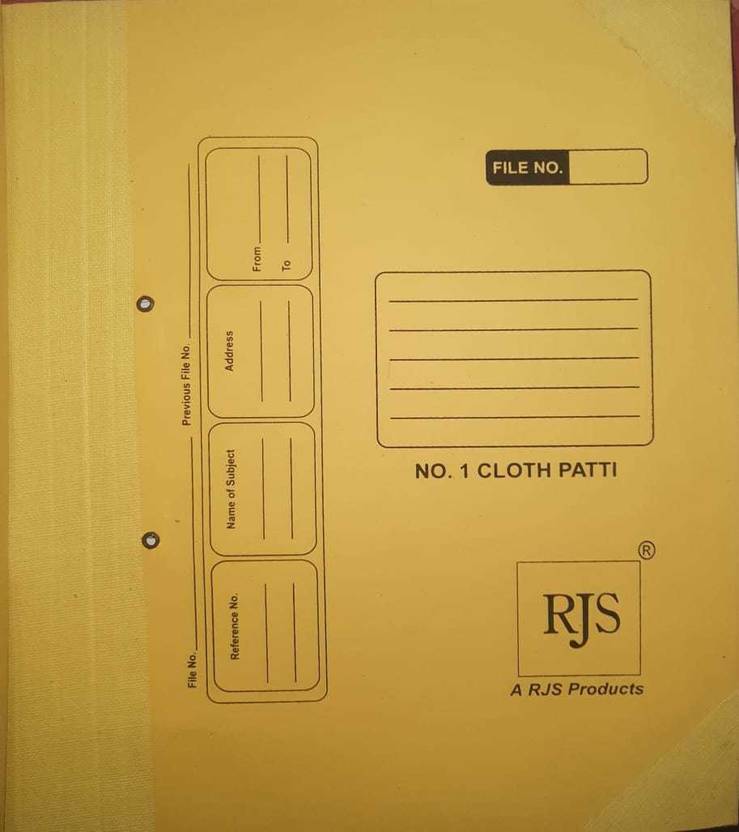 Flipkart.com | Cloth Patti File paper A4 - A4