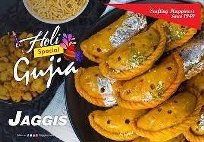 JAGGI SWEETS Gifts Festival Box Sweets-Tasty Gujiya Desi Ghee Holi ...