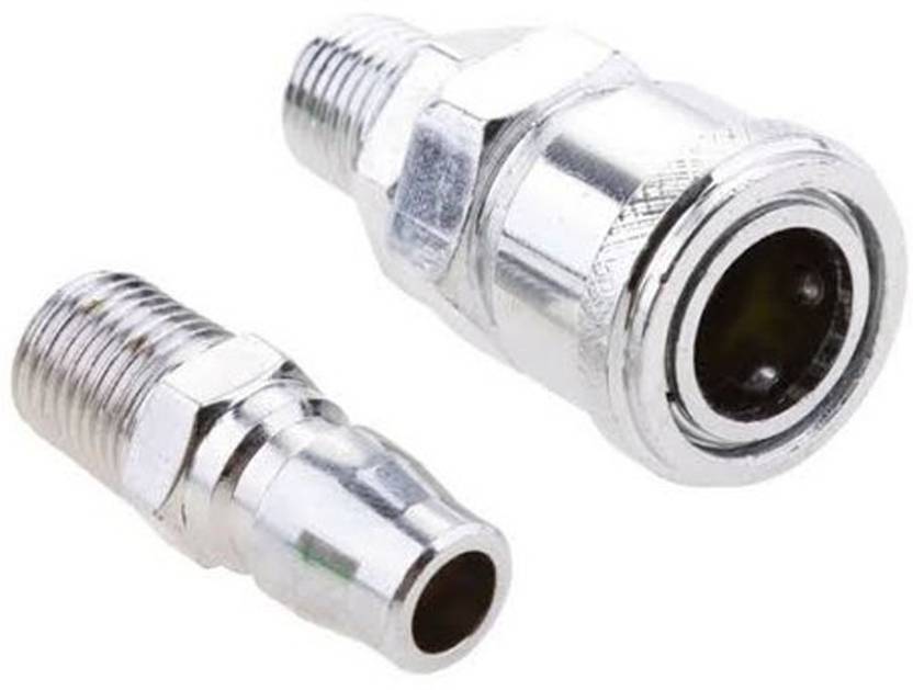 HOSEMART Pneumatic Quick Coupler PM20 + SM20 1/4 BSP QRC Air Line ...