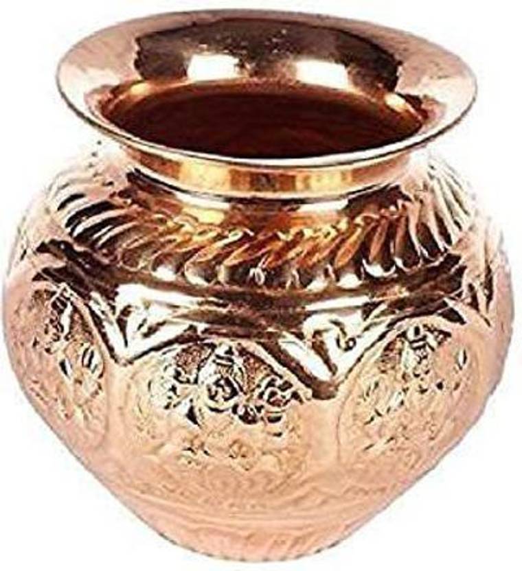 Flipkart.com | Shiv Pure Copper Ashta Lakshmi Kalasam Copper ...