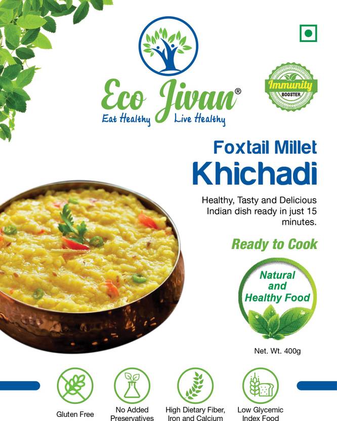 ECO JIVAN Foxtail Millet Khichadi (400g | Pack of 1) 400 g Price in ...