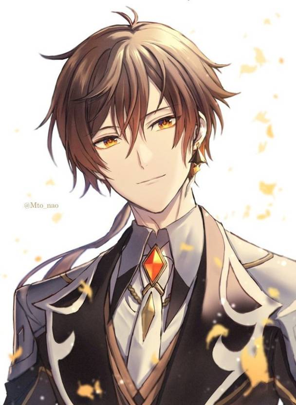 Zhongli Genshin Impact Matte Finish Poster Paper Print - Animation ...