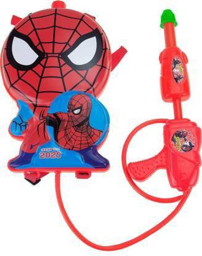 Kidz N Toys Spider Man Water Tank Gun Water Gun - Spider Man Water Tank ...