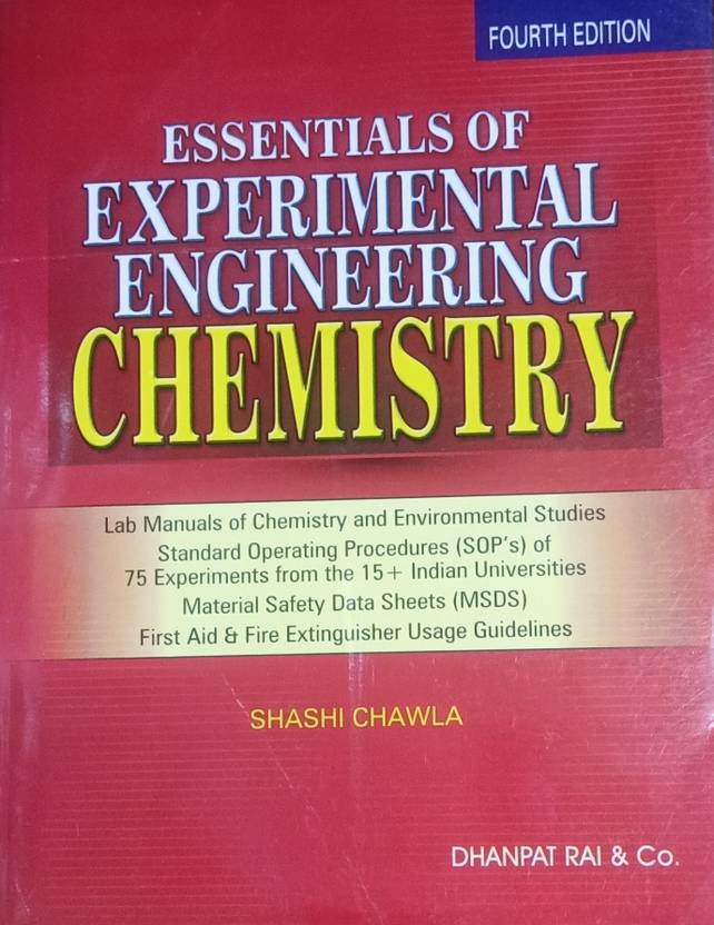 ESSENTIALS OF EXPERIMENTAL ENGINEERING CHEMISTRY: Buy ESSENTIALS OF ...