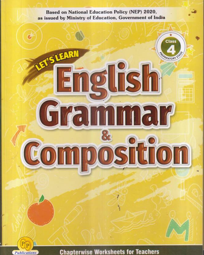 Lets Learn English Grammar & Composition -4: Buy Lets Learn English Grammar & Composition -4 by ...