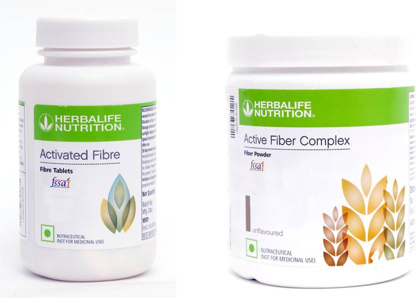 Herbalife Nutrition Activated Fiber Tablet + Active Fiber Complex Set ...