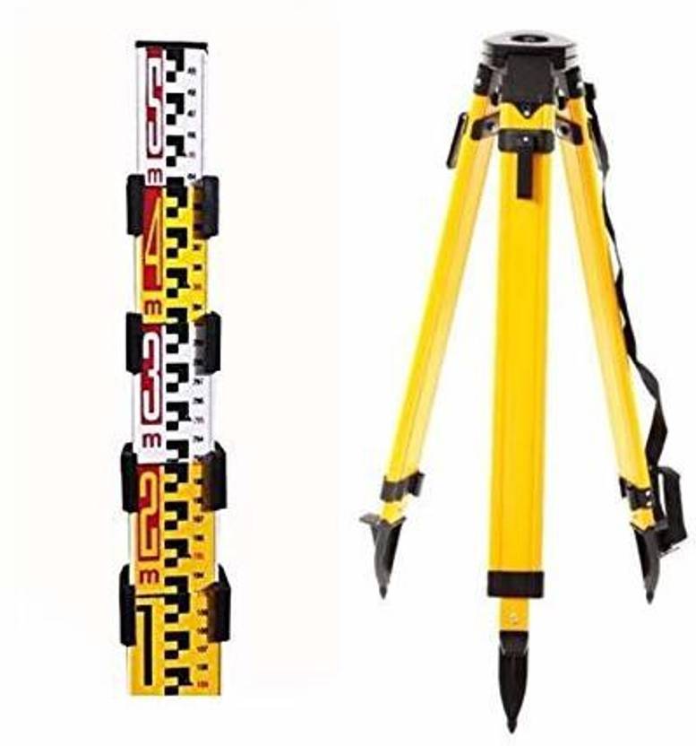OVERSEAS MART total station tripod stand survey auto level stand tripod ...