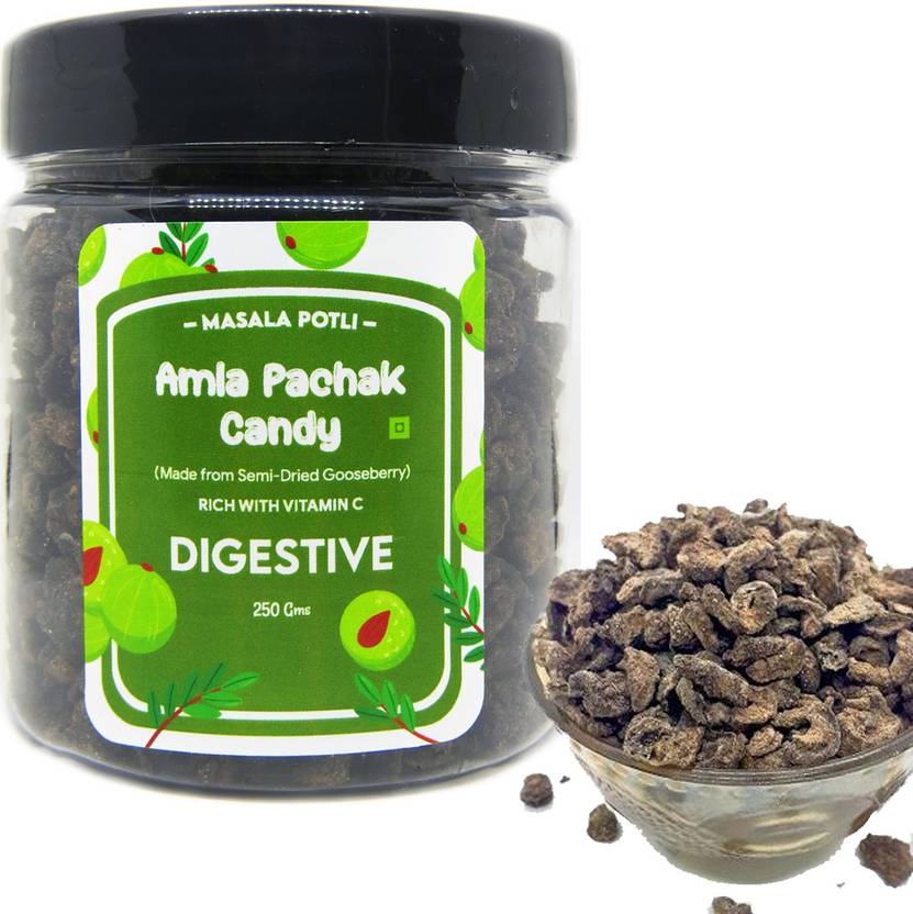 Masala Potli Amla Pachak Candy | Dried Chatpata Amla, Salted Amla ...