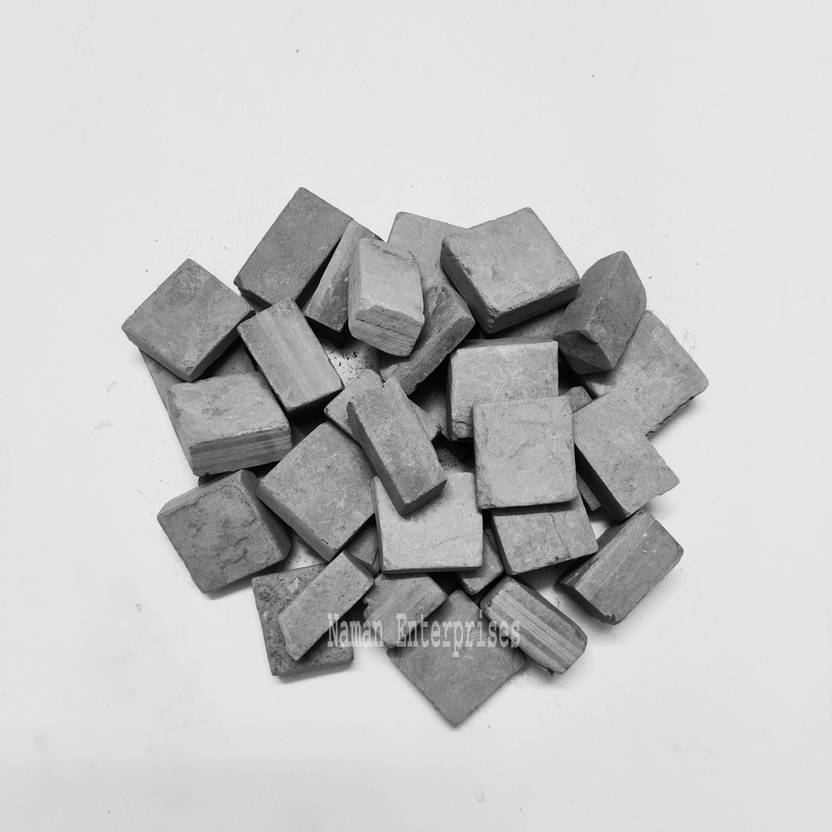 verma & company Black slate cube 1KG pure & fine slate pencil writting ...