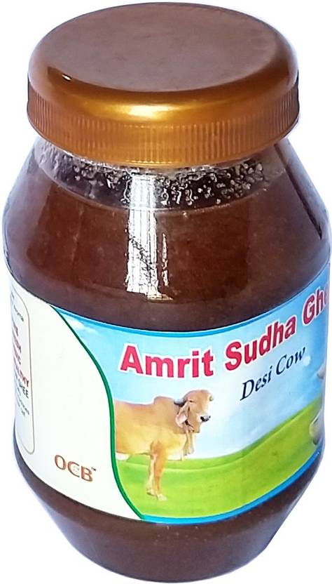 OCB Amrit Sudha Ghee Pure Desi Ghee (Made From Organic A2 Milk-Bilona ...
