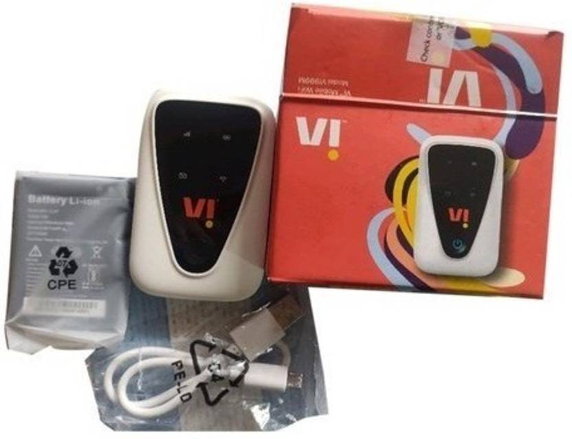 Vodafone VI 4G HOTSPOT VI999M SUPPORT ONLY VODA, IDEA,VI SIM CARD 150 ...