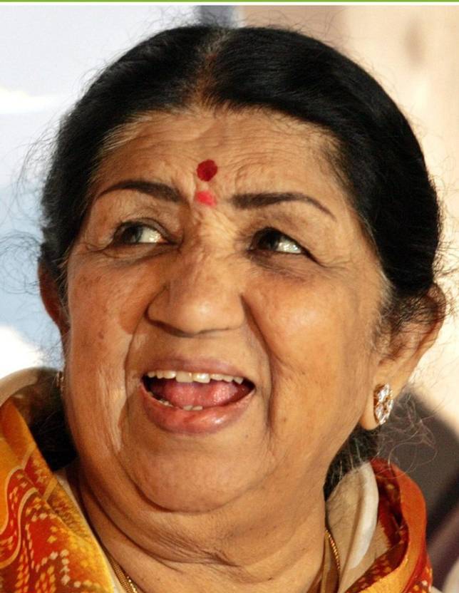 Lata Mangeshkar Poster MultiColor PhotoPaper Print 12 inch X 18 inch ...