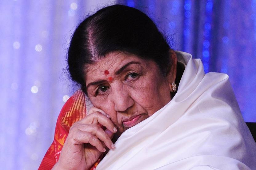 Lata Mangeshkar Poster MultiColor PhotoPaper Print 12 inch X 18 inch ...