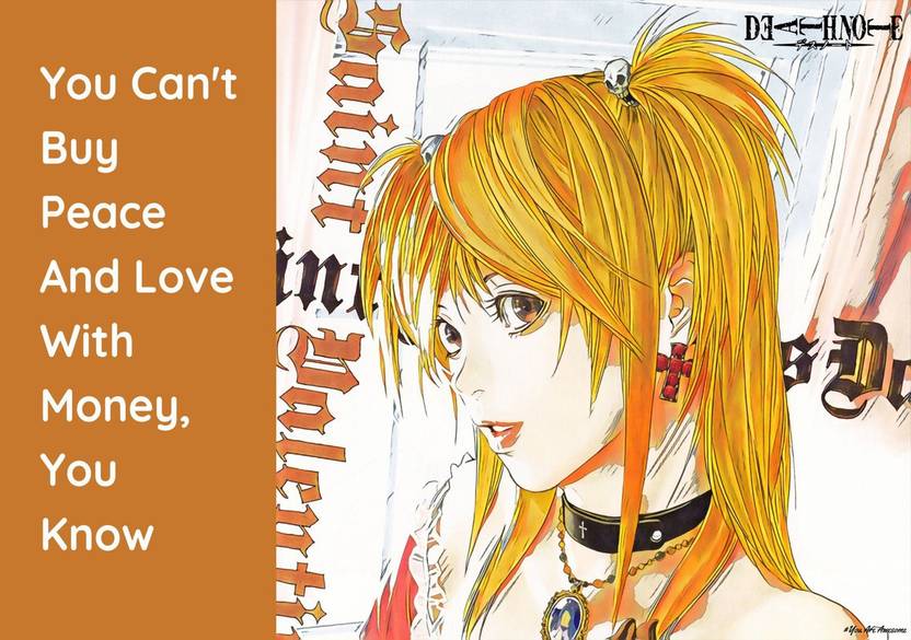 Death Note : Misa Amane Fictional Character Manga Series Art Effect ...