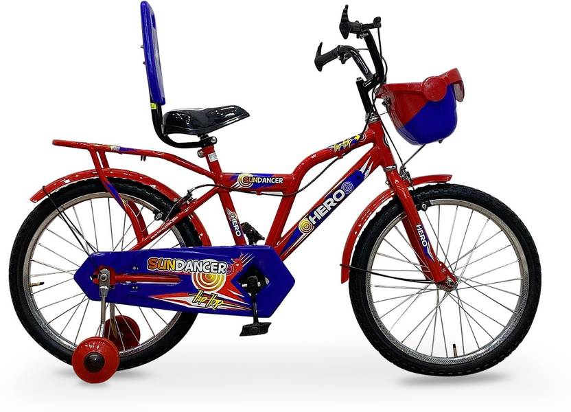 HERO SUNDANCER 20'T Kids Bicycle with Side Supporters , FREE Bell | Age ...