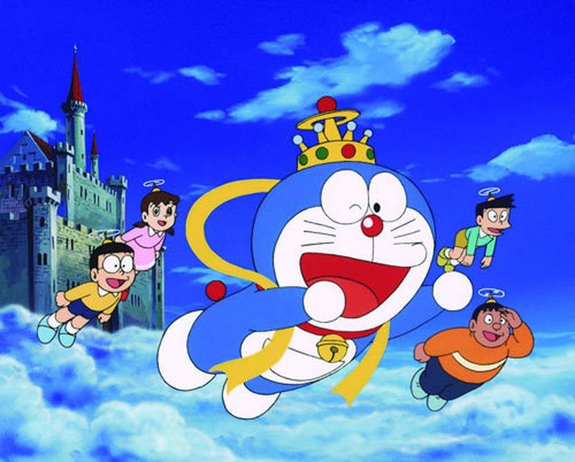 DORAEMON CARTTON CHARACTER HD WALLPAPER ON FINE ART PAPER Fine Art ...