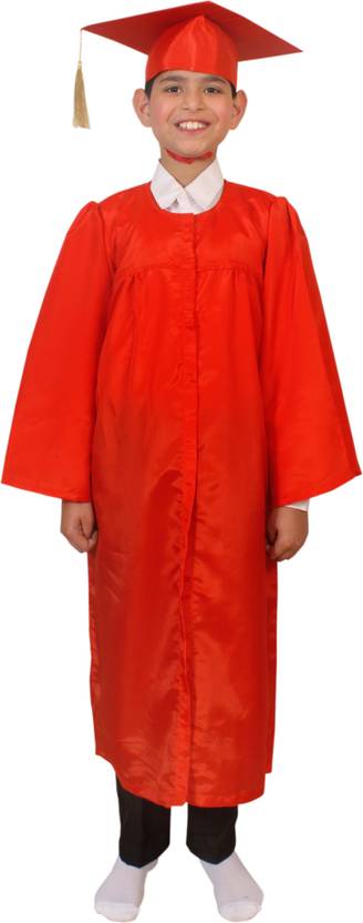 ITSMYCOSTUME Convocation Graduation Gown Costume Dress for Kids ...