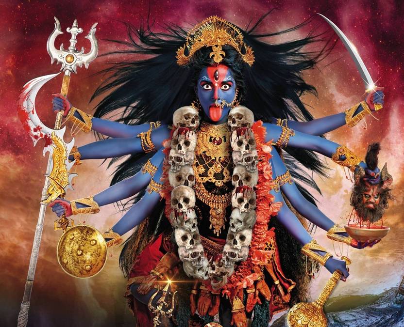 Lord Kali Maa Poster Photographic Paper - Religious posters in India ...