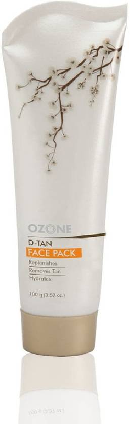 OZONE D Tan Face Pack - Helps to Removes Tan, Prevents Sun Damage ...