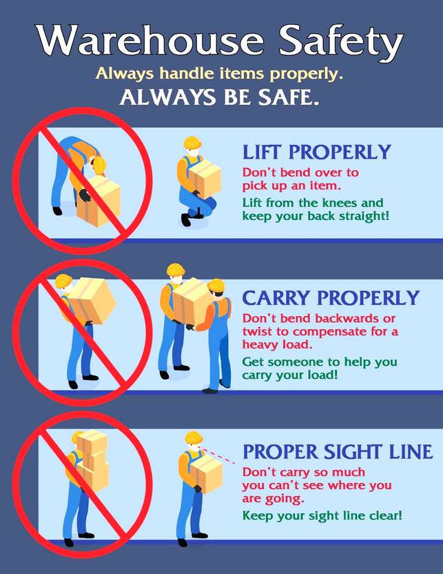SRG INFOTECH WAREHOUSE SAFETY SIGN BOARD Emergency Sign Price in India ...