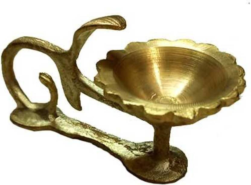 camphor stand ,Kapoor Dani/Brass Karpuram Arati Stand for Dhoop Puja ...