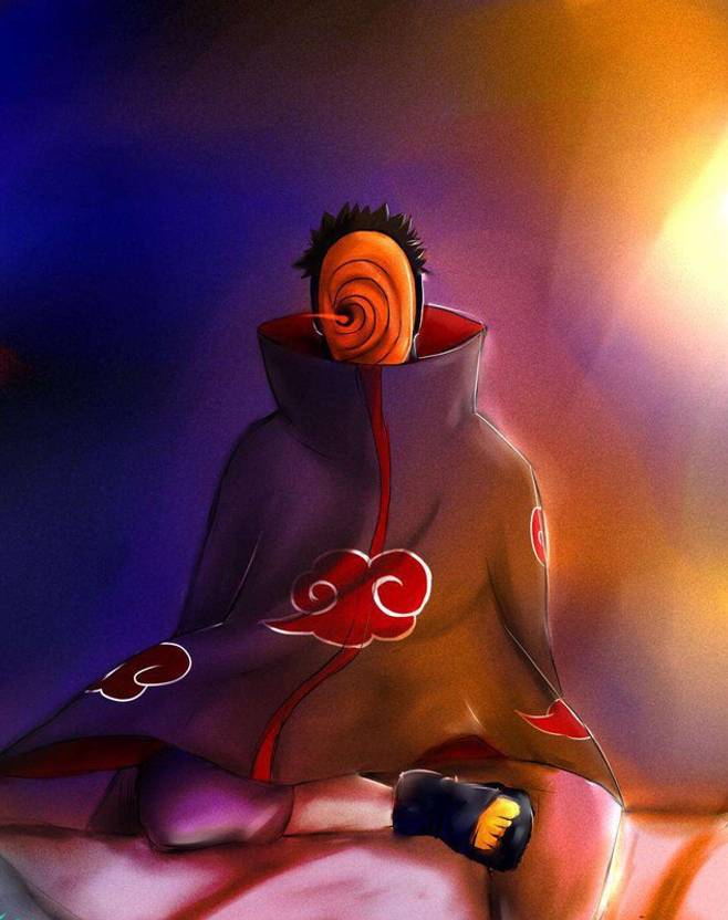 Tobi Uchiha Obito anime Matte Finish Poster Paper Print - Animation ...