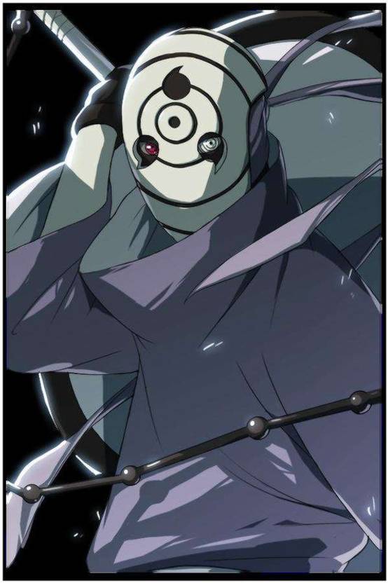 Tobi Uchiha Obito anime Matte Finish Poster Paper Print - Animation ...