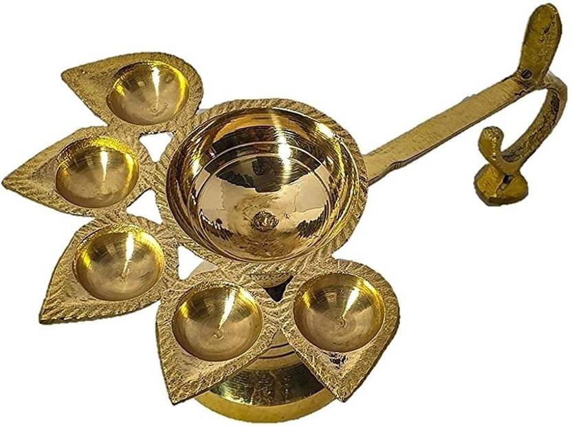 Pancha Pradip ,Pancharti diya is use for Puja Aarti. 180 Grams Prayer ...