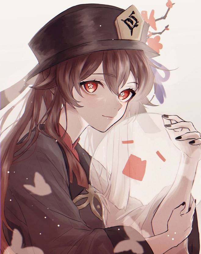 Hu Tao Genshin Imapct Video Game Matte Finish Poster Paper Print ...