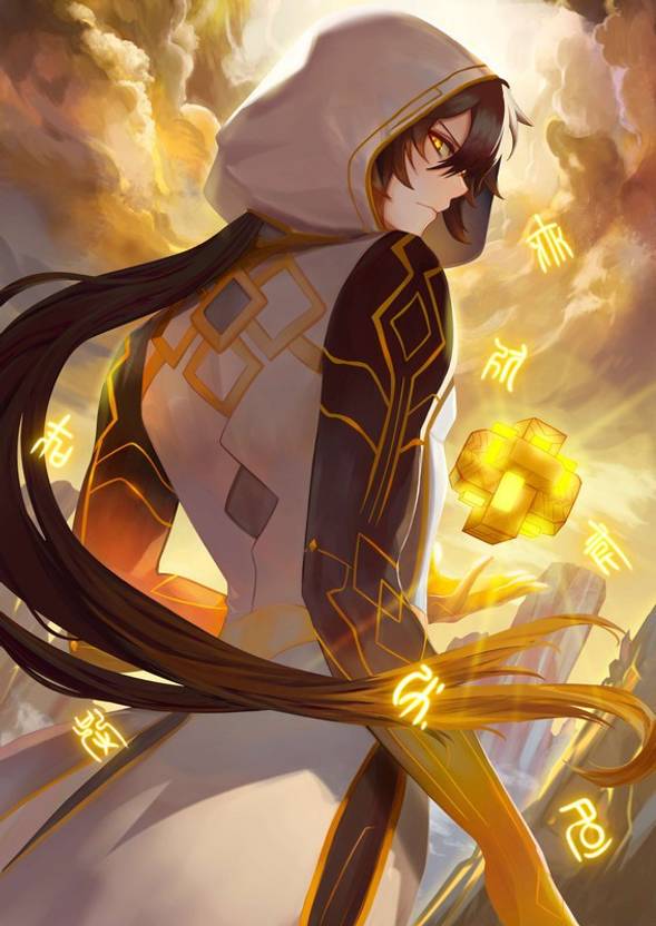 Rex Lapis Genshin Impact Matte Finish Poster Paper Print - Animation ...