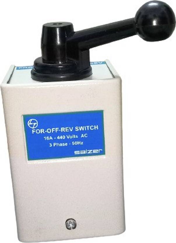 Salzer (L&T) 3 phase 16A 73393 Reverse Forward control switch Price in ...