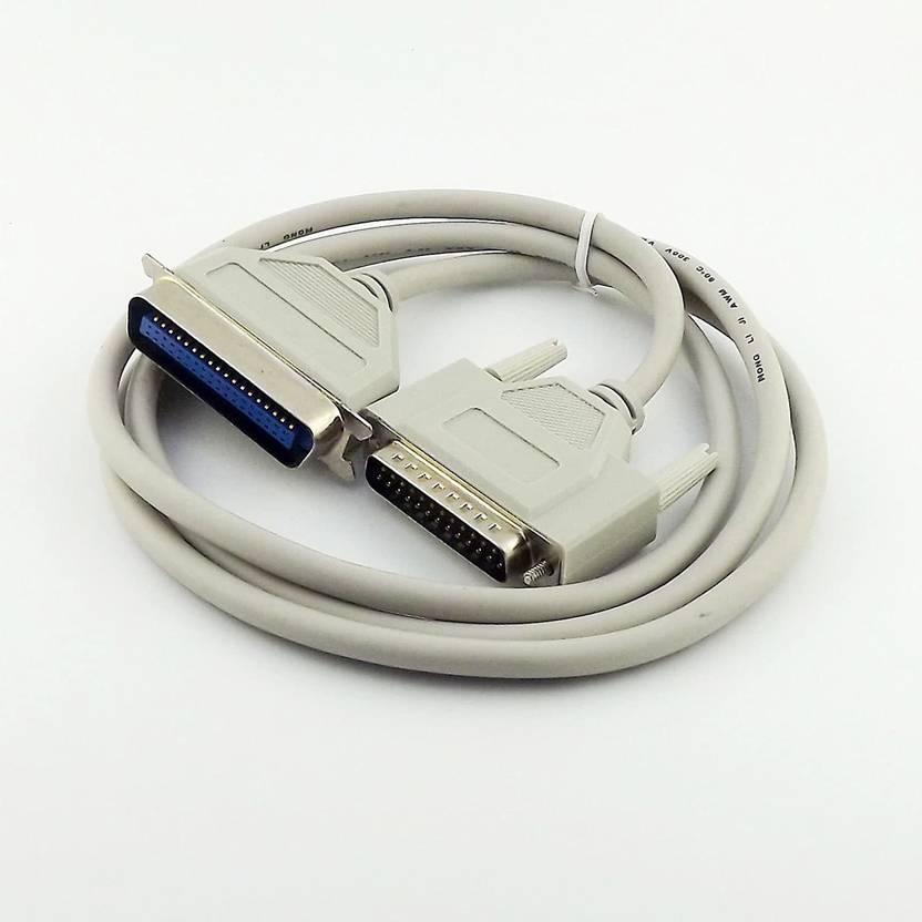 TERABYTE Power Sharing Cable 4.5 m 4.50Meter Parallel Printer DB25 Male ...