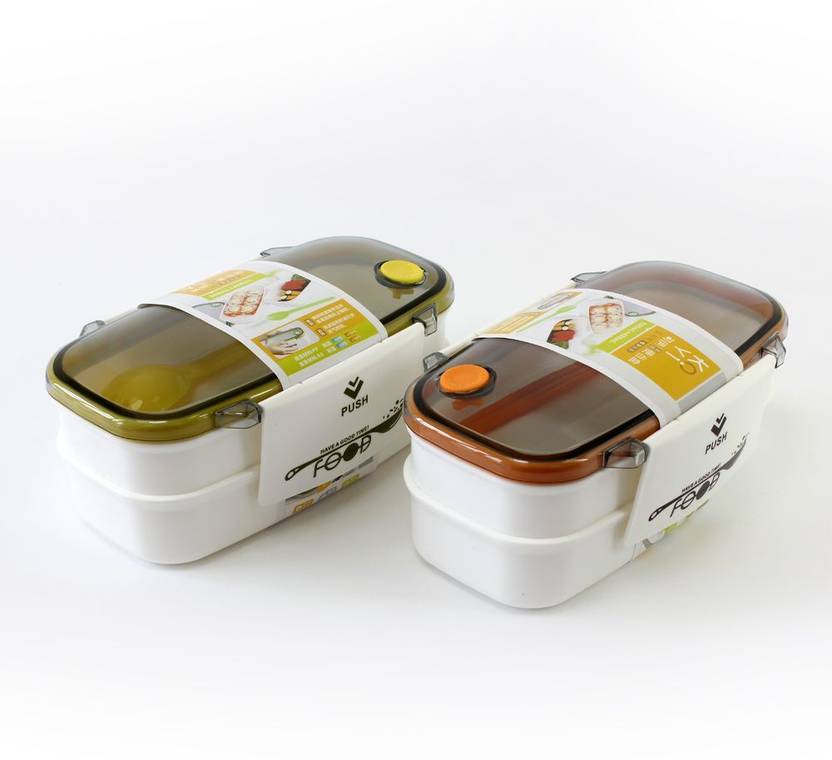 Flipkart.com | ARV MEGAHOUSE Luch Box01 Combo - 2 2 Containers Lunch Box