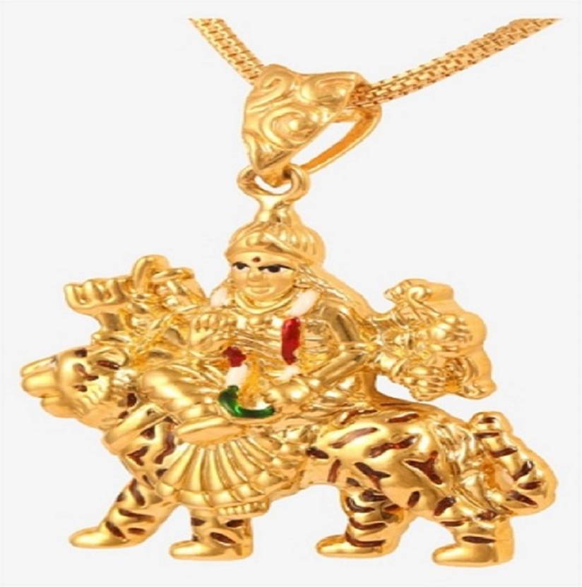 RATAN BAZAAR Ratan Bazaar Natural Certified Gold Mata Rani Pendant Gold ...