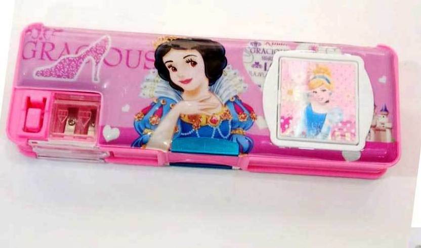 Flipkart.com | rozik Cute Barbie Geometry Box Double Side Open With ...