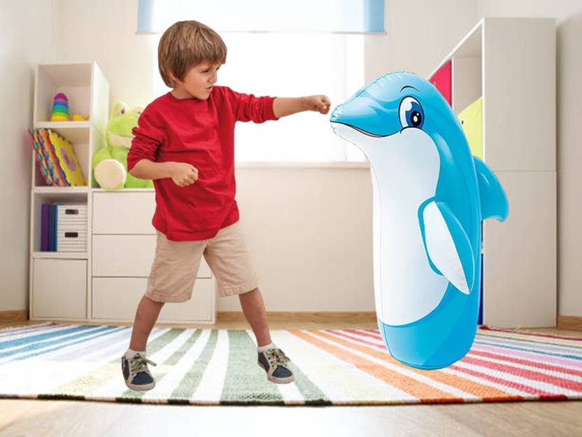 Bonobos Dolphin Hit Me Toy For Kids Bouncer Toy Sand Base BOP for ...