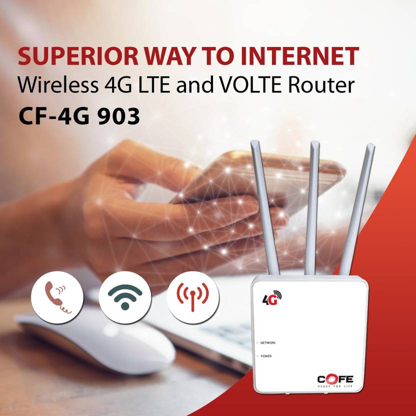 COFE CF-4G803 150 Mbps 4G Router - COFE : Flipkart.com