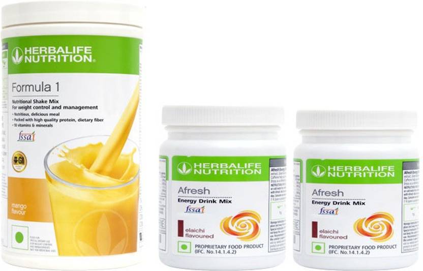 HERBALIFE Formula 1 Shake MANGO Caramel + Shake Mate + Afresh - ELAICHI ...