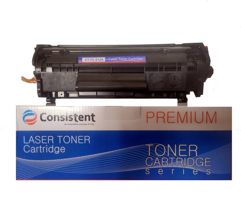 Consistent LASERJET 12A Black Ink Cartridge - Consistent : Flipkart.com