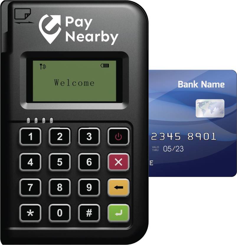 PayNearby Micro atm cum PoS device Card Swipe Machine Multipurpose ...