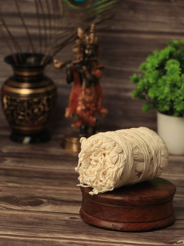 SHRI ANAND White Cotton Janeu |Sacred Thread Janeu for Puja Made of ... SHRI ANAND White Cotton Janeu |Sacred Thread Janeu for Puja Made of ...