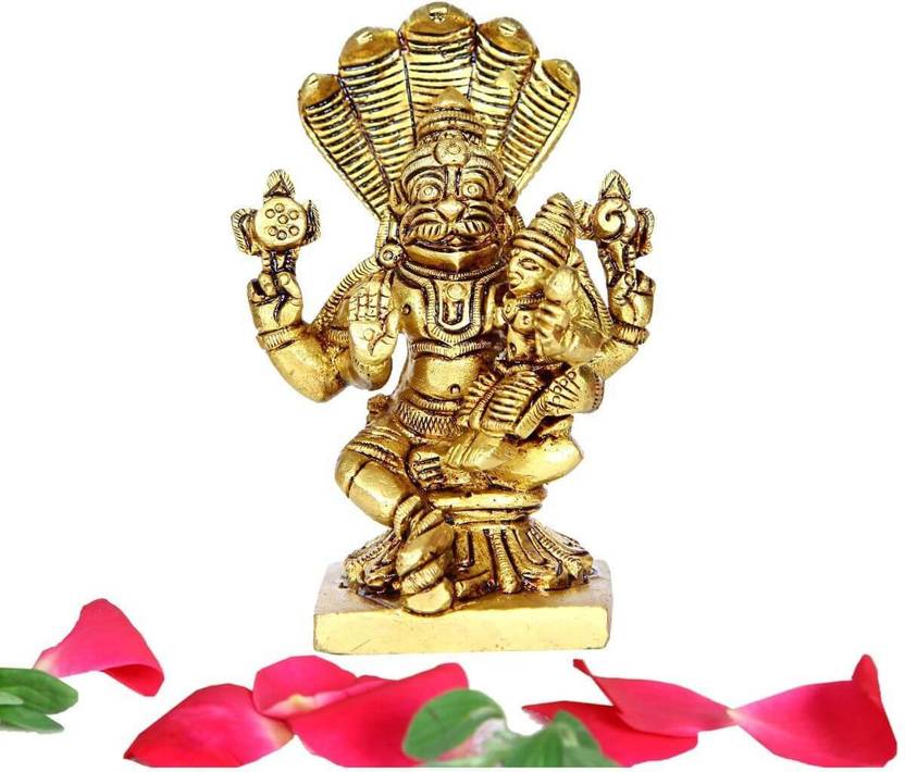 Aalayam Selveer Lakshmi Narasimha Swamy Idol Brass Lakshmi Narasimhar