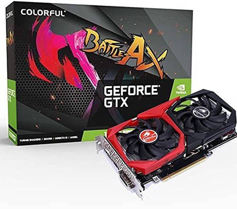 Colorful NVIDIA GTX 1650 NB 4GD6-V GDDR6 4 GB GDDR6 Graphics Card ...