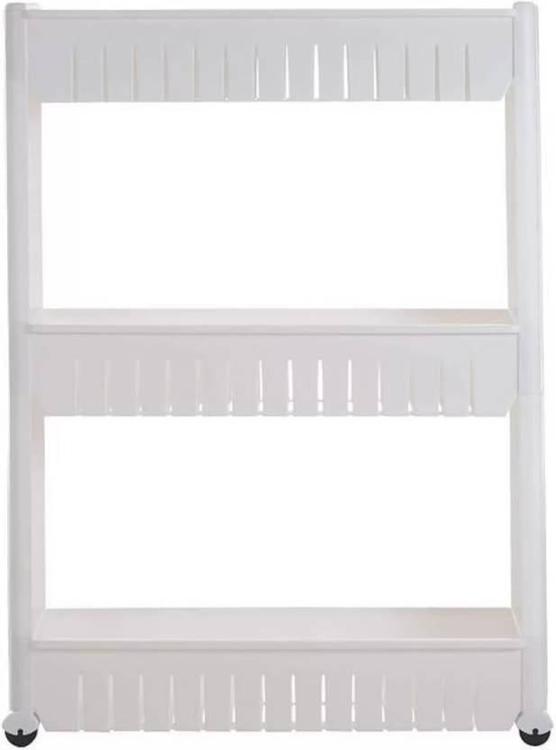 Connex 3 Layer Unit Slim Slide-Out Storage Tower Pull Out Pantry ...