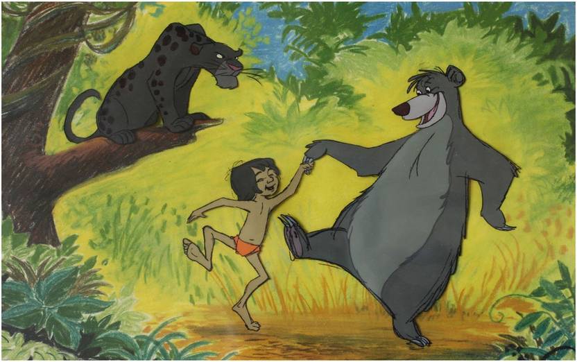 Mowgli Poster For Room Paper Print - Animation & Cartoons posters in ...