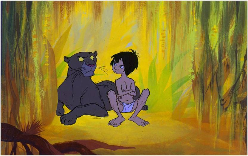 Mowgli Poster For Room Paper Print - Animation & Cartoons posters in ...