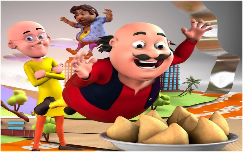 Motu Patlu Poster For Room Paper Print - Animation & Cartoons posters ...